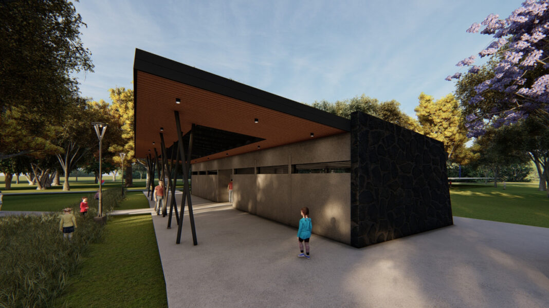 Avanzan las obras de modernización en el Parque de la Ciudad de Posadas