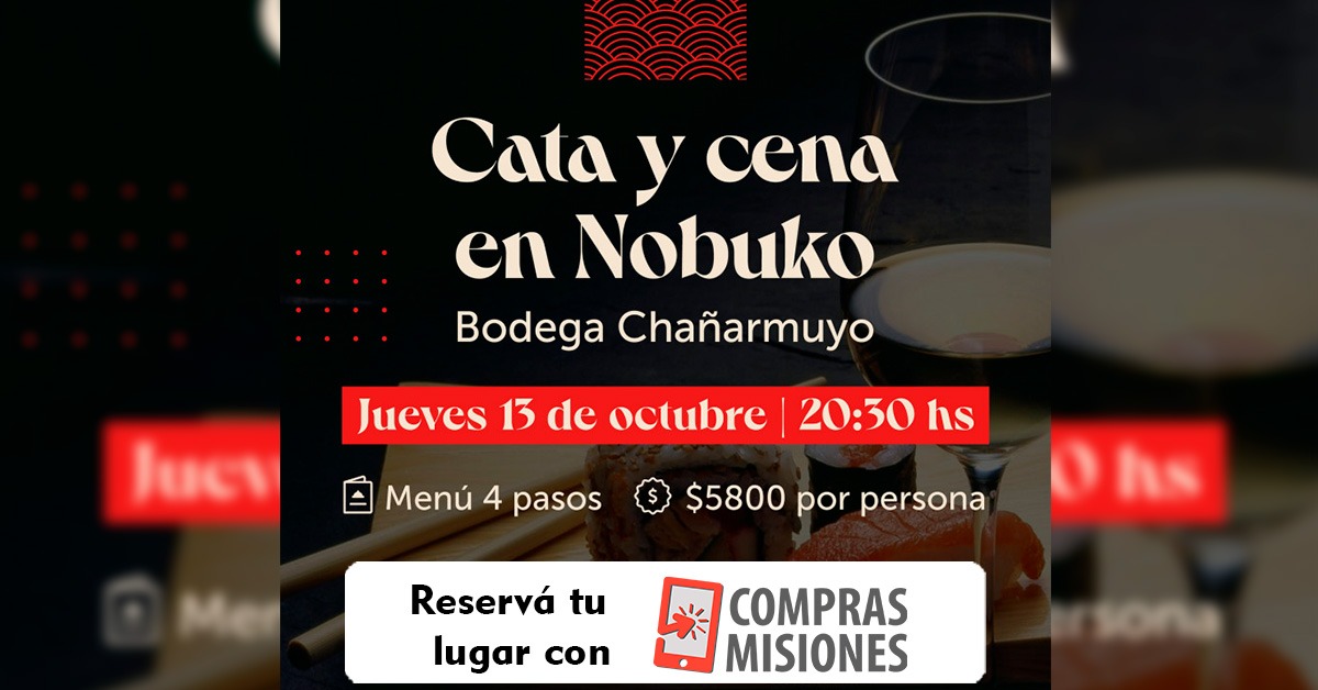 No te pierdas este menú 4 pasos de Nobuko Bodegón Asiático para ...