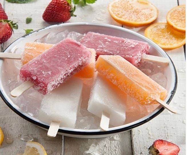 En simples pasos, cómo hacer helados de fruta de manera casera ...