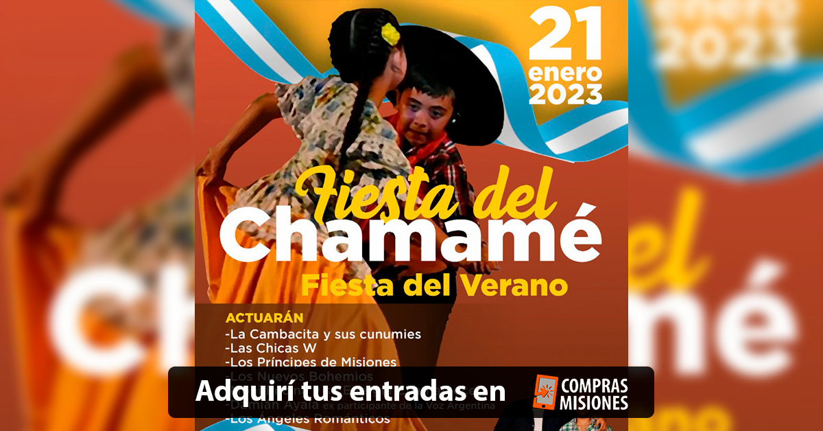 Llega una nueva edición de la Fiesta del Chamamé y Fiesta del Verano en ...
