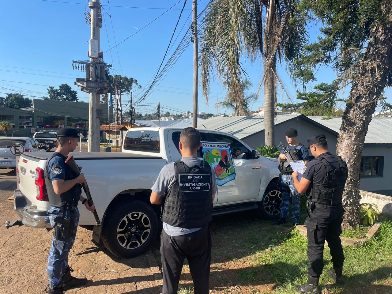La Policía recuperó en Bernardo de Irigoyen una camioneta que había ...