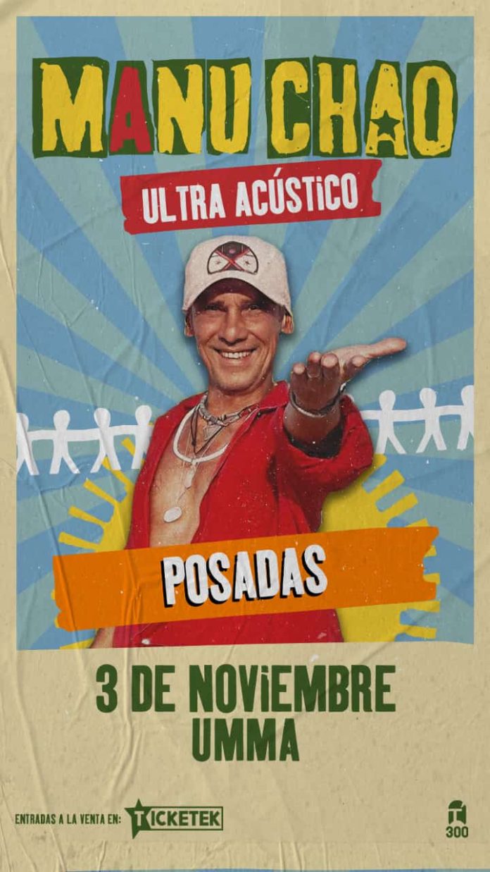 Manu Chao brindará un show en Misiones, por primera vez en su historia ...