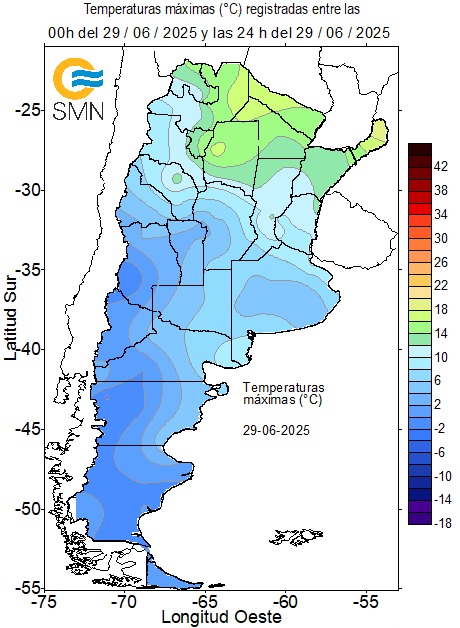 Frío extremo en Argentina: mirá el ranking de las 10 ciudades más frías ...
