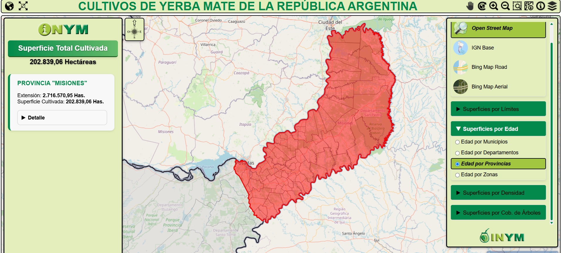 La superficie cultivada con yerba mate en Misiones aumentó casi 30% en ...