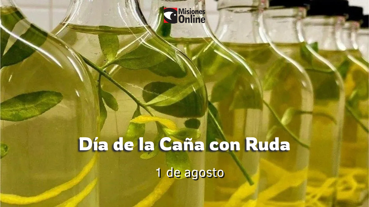 1 de agosto: Hoy se acostumbra tomar Caña con Ruda