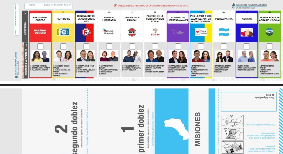 Elecciones 2025 | El paso a paso para votar con la implementación de la ...