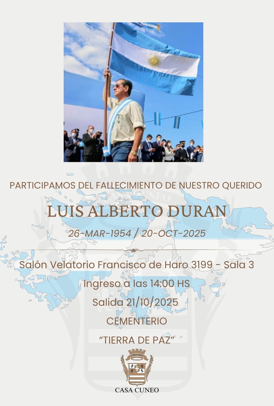 Posadas | Falleció el héroe de Malvinas misionero Luis Alberto Durán ...