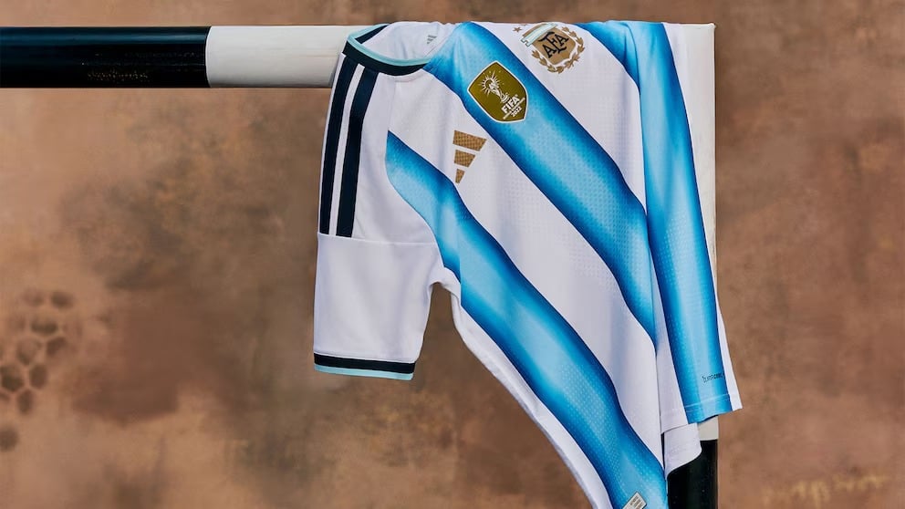 Argentina presentó su camiseta titular para la Copa del Mundo 2026 ...
