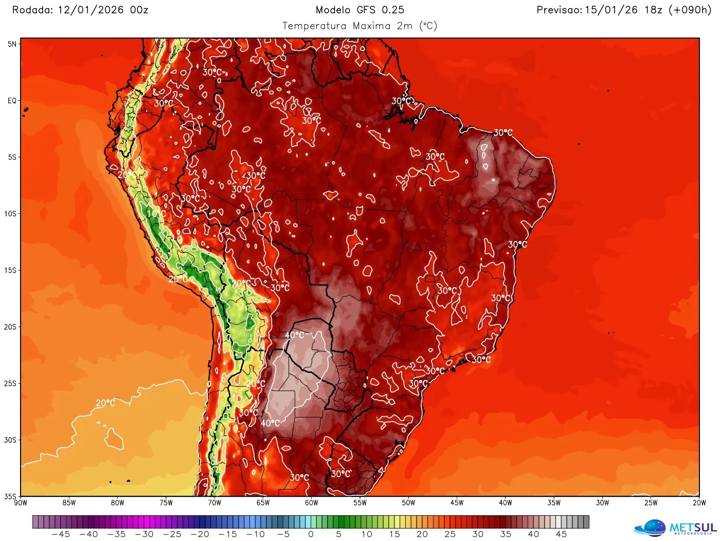 Ola de calor se extiende por Brasil con marcas superiores a los 40 ...