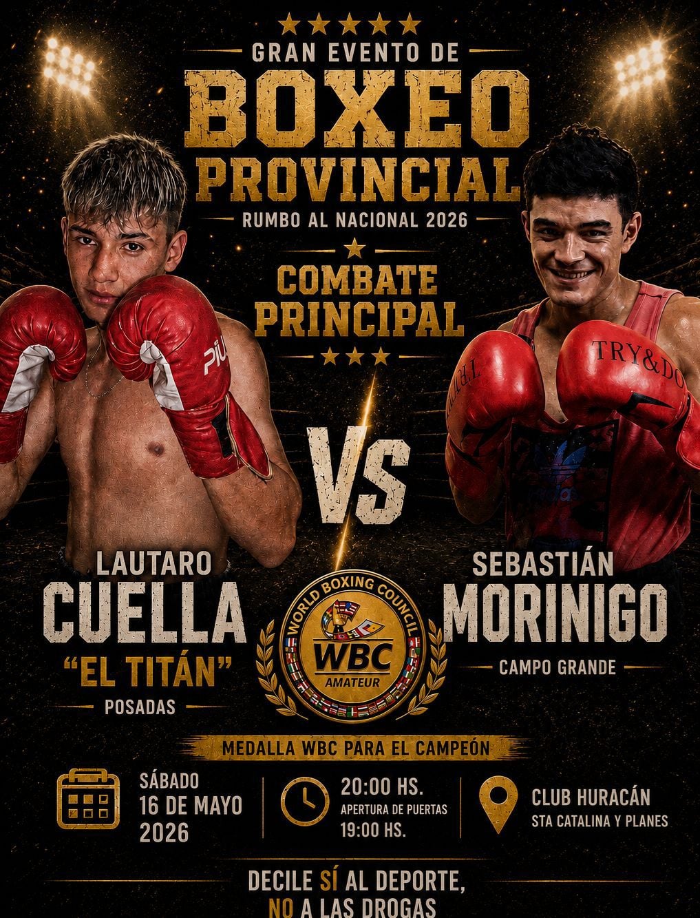 Posadas recupera el protagonismo pugilístico con una velada de boxeo ...